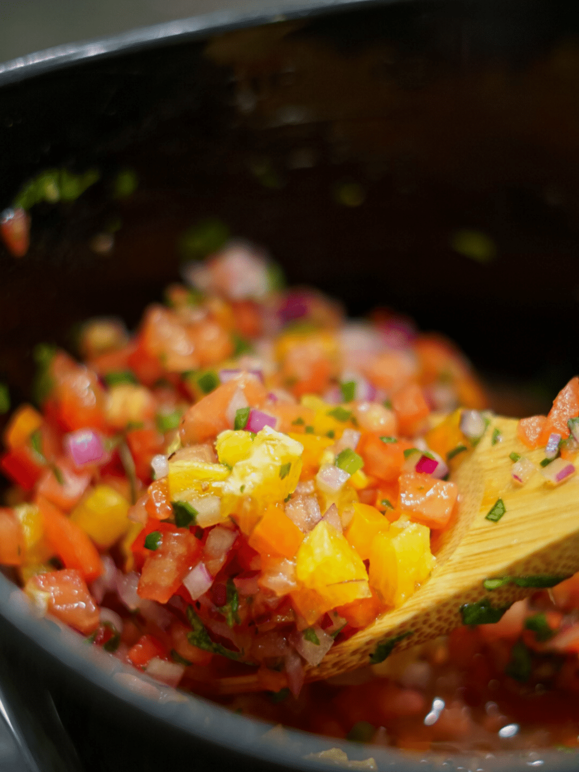 Fresh Orange Salsa - Hungry Happy Home