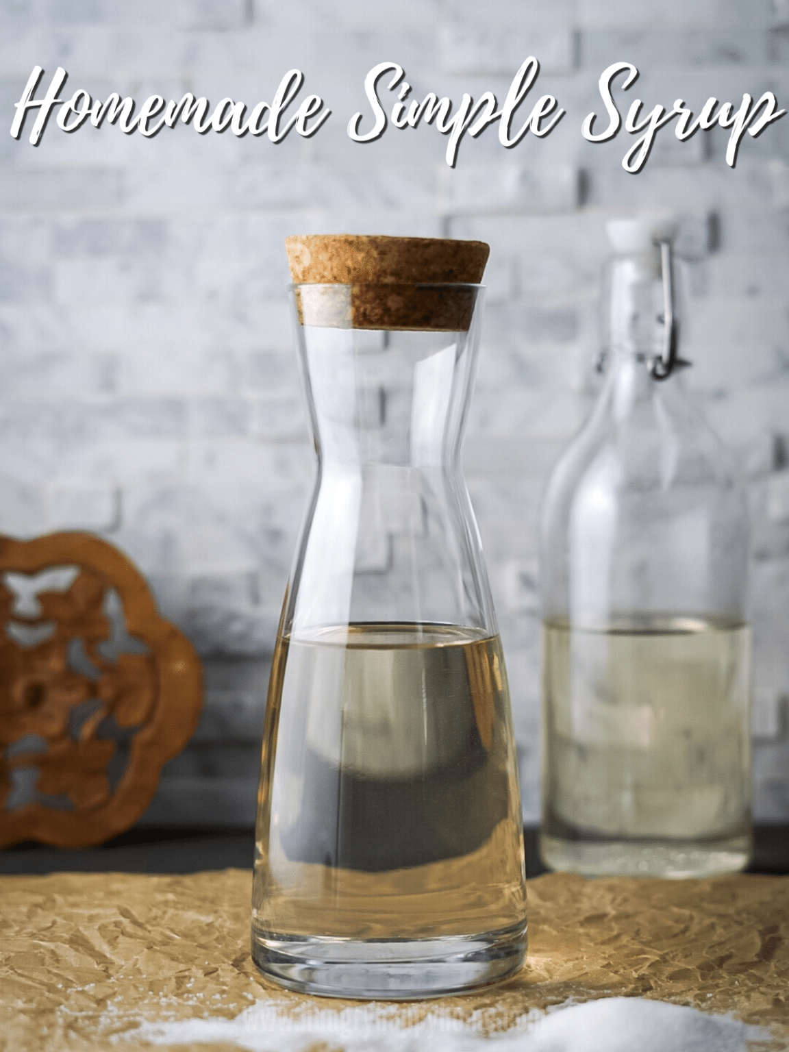 Homemade Simple Syrup - Hungry Happy Home